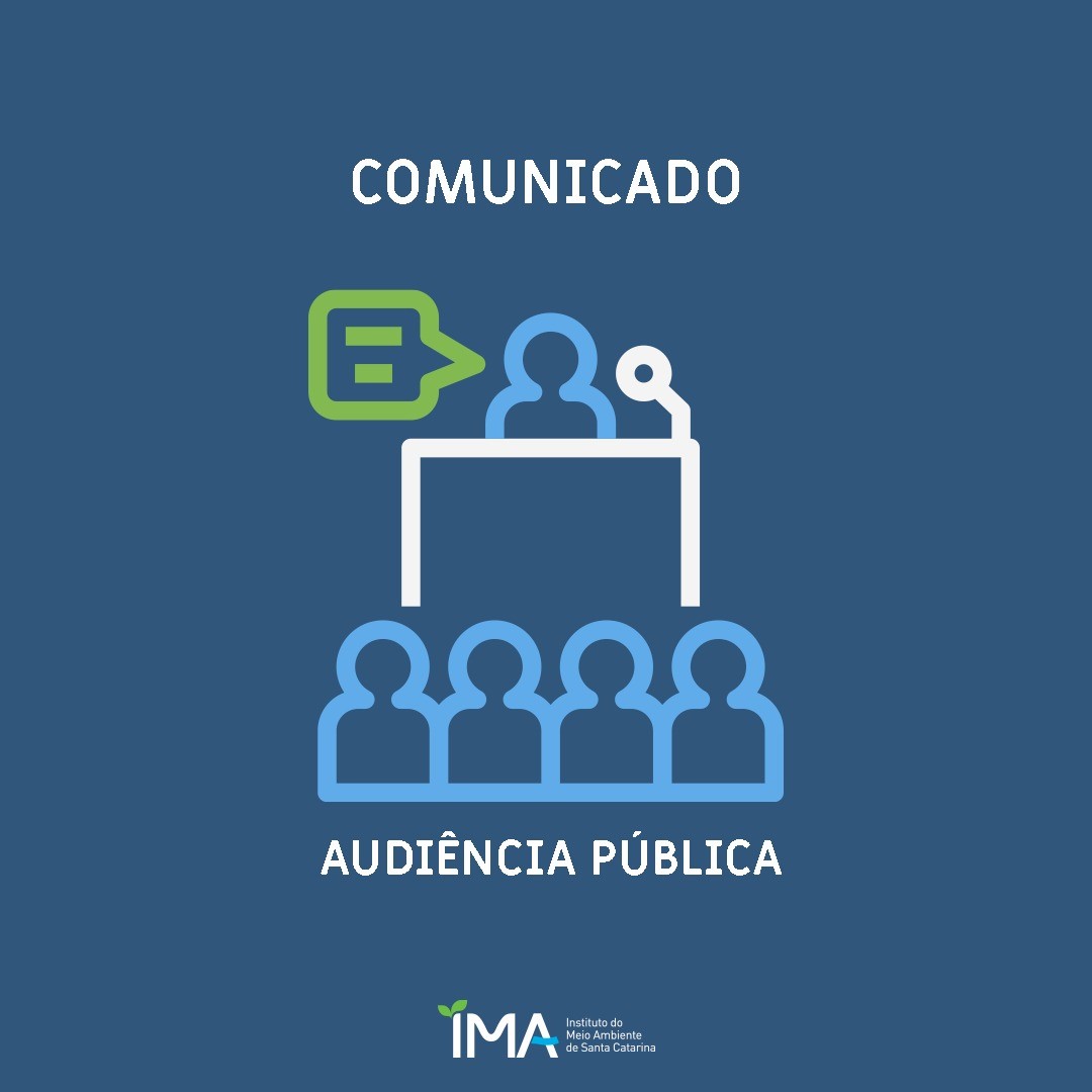IMA - Instituto do Meio Ambiente de Santa Catarina - IMA comunica ...